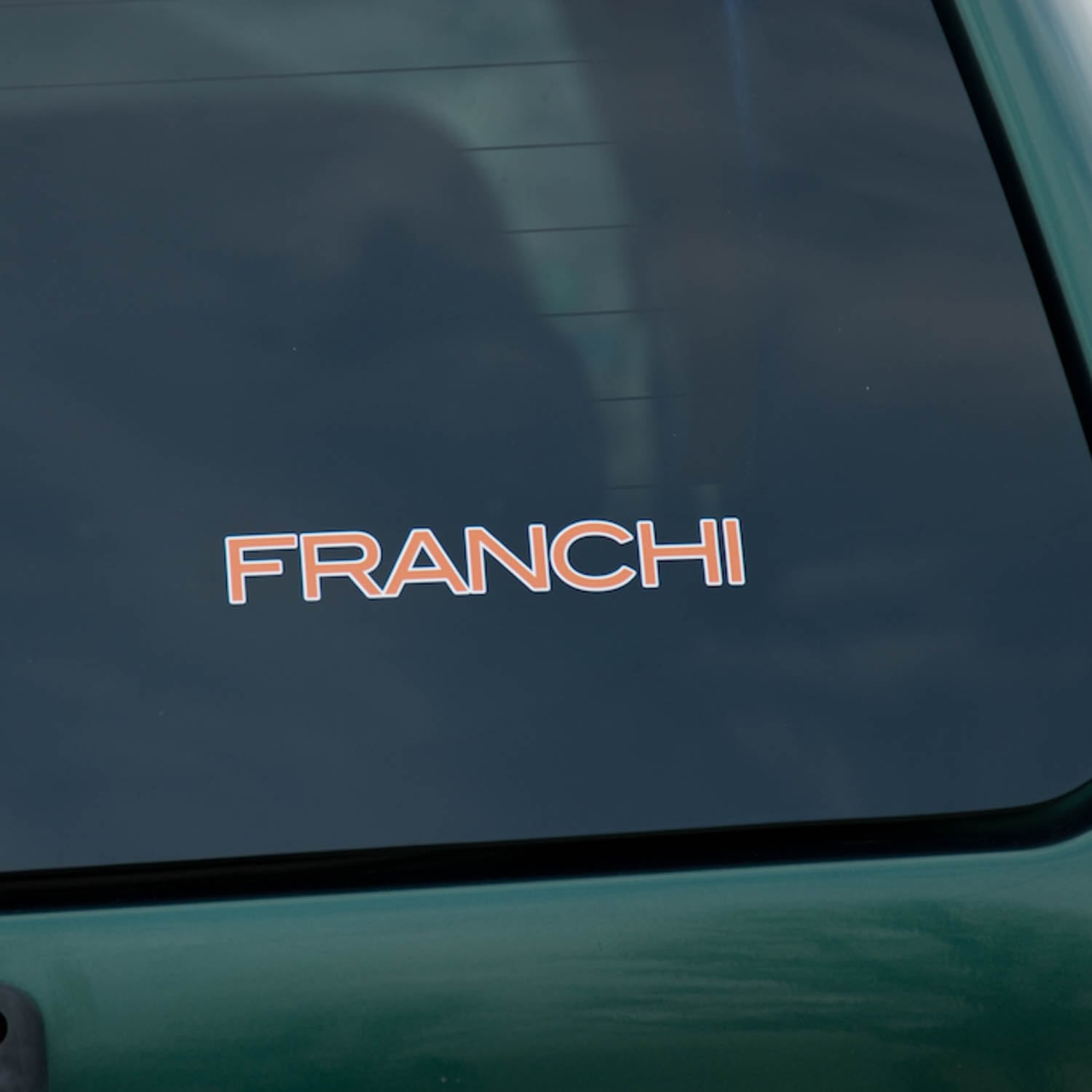 Franchi Logo Decal, Orange | ShopFranchi